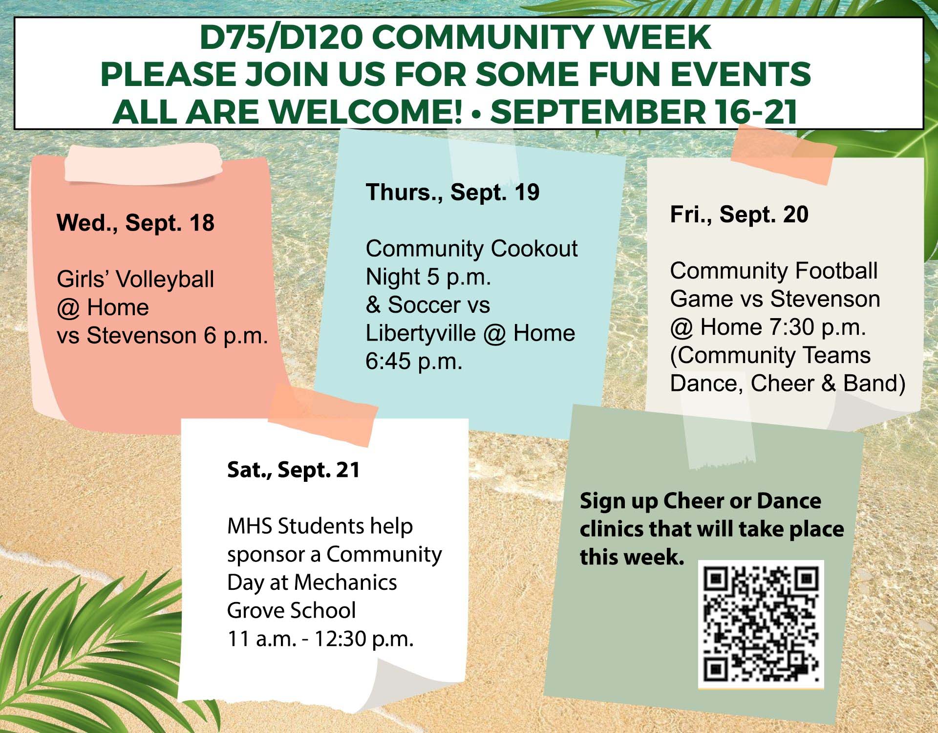 Community Events | Mundelein School District 75