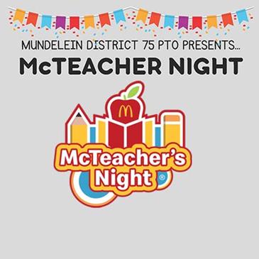 Join us for the D75 PTO McTeacher Night - Aug. 28 - General Events ...