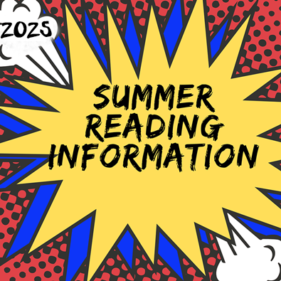 Summer Reading Information 2025-2026 - Homepage Featured - Events | Carl Sandburg